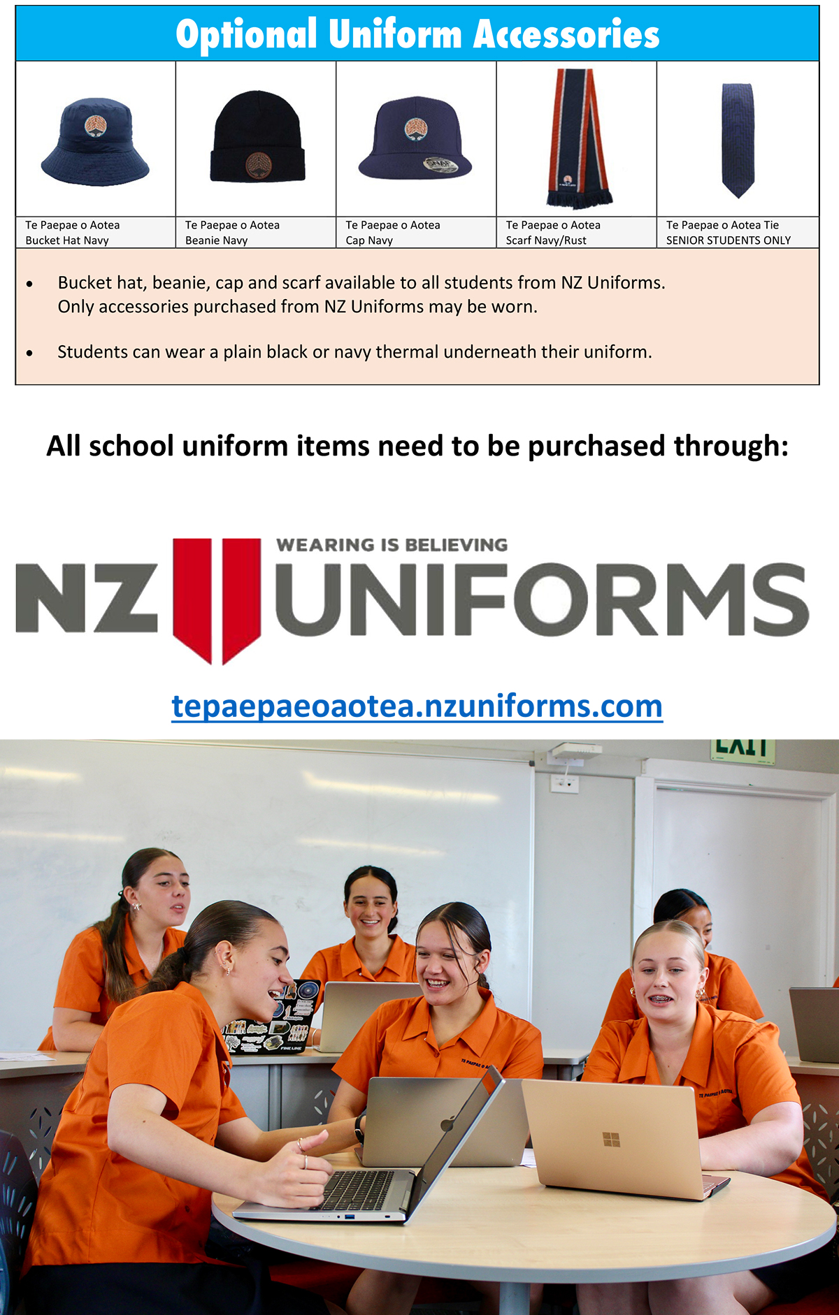 Uniform | Te Paepae O Aotea