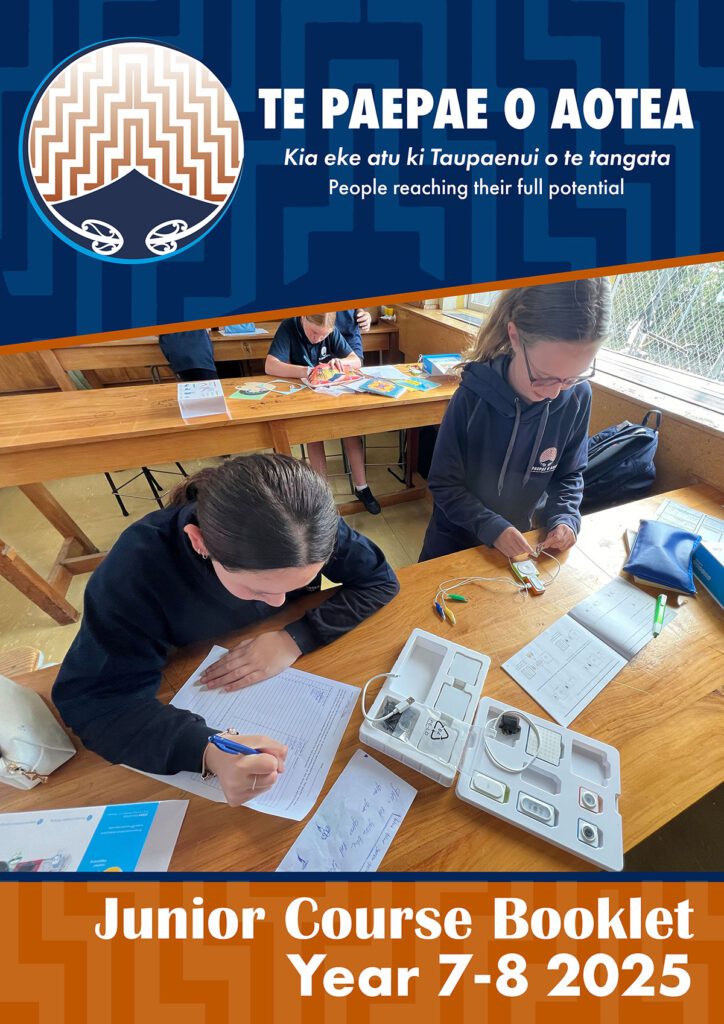 Course Booklets | Te Paepae O Aotea